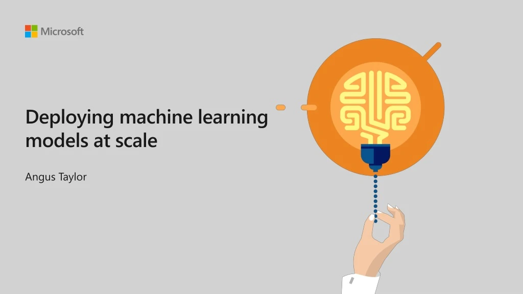PPT - Deploying machine learning models at scale PowerPoint Presentation - ID:8864227