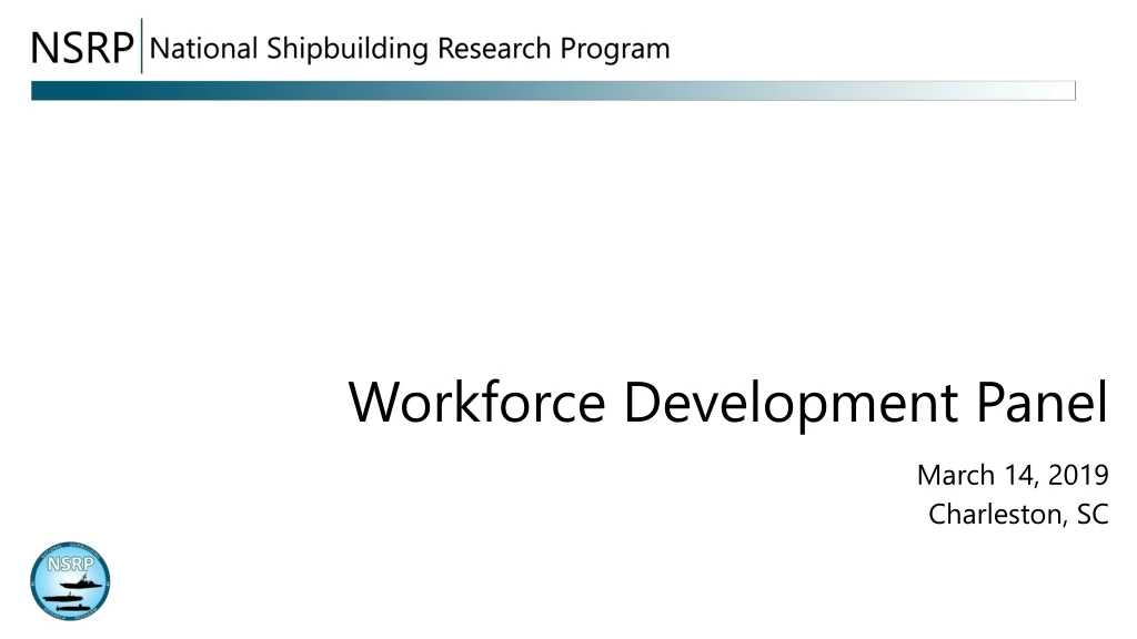 PPT - Workforce Development Panel PowerPoint Presentation, free ...
