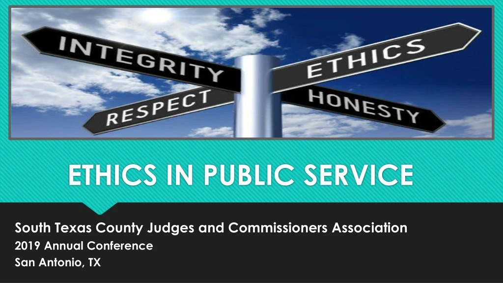 PPT - ETHICS IN PUBLIC SERVICE PowerPoint Presentation, free download ...