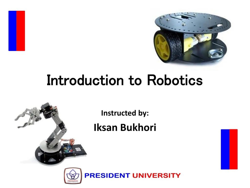 PPT - Introduction to Robotics PowerPoint Presentation, free download ...