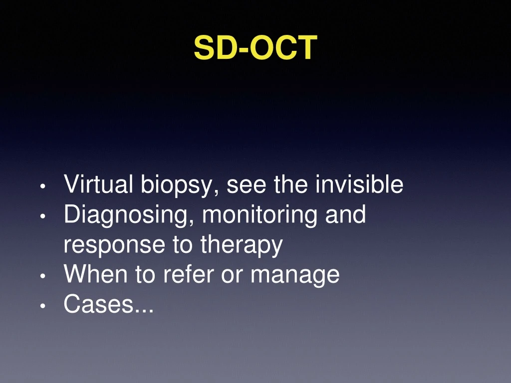 PPT - SD-OCT PowerPoint Presentation, free download - ID:8878919