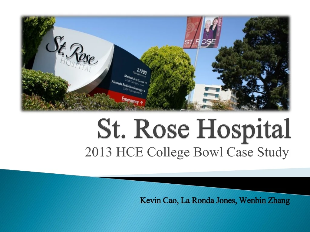 PPT - St. Rose Hospital PowerPoint Presentation, free download - ID:8880442