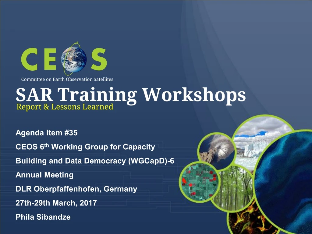 PPT - SAR Training Workshops PowerPoint Presentation, free download ...