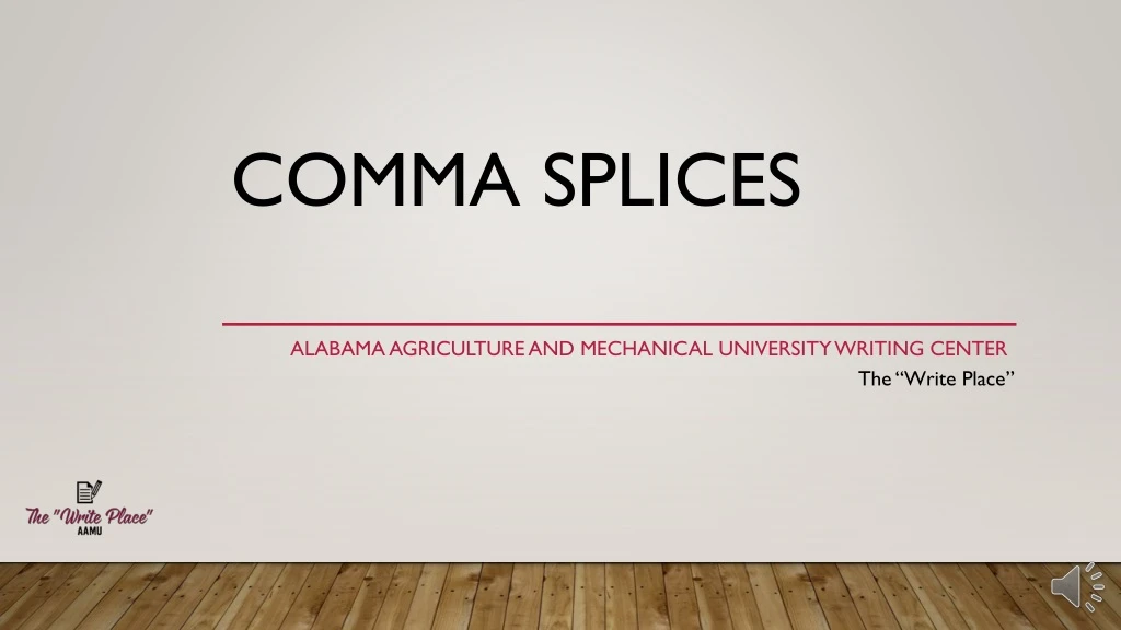 PPT - Comma Splices PowerPoint Presentation, free download - ID:8883526