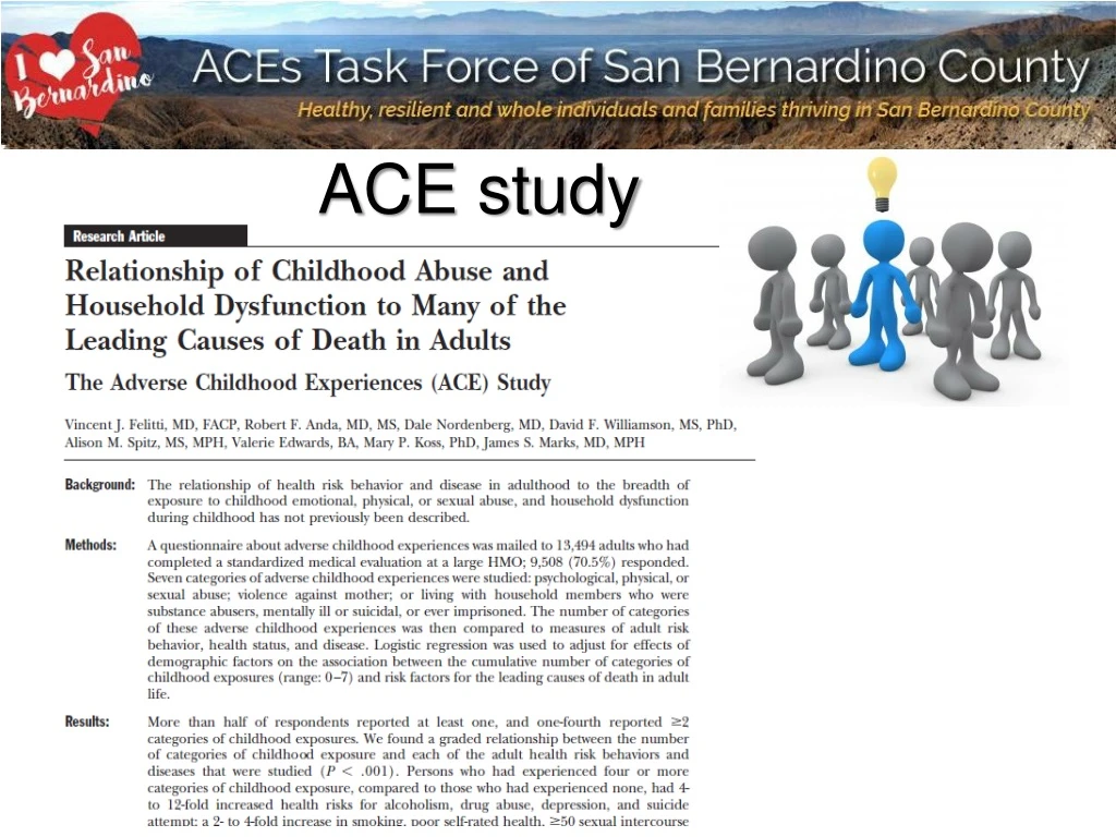 PPT - ACE study PowerPoint Presentation, free download - ID:8884213