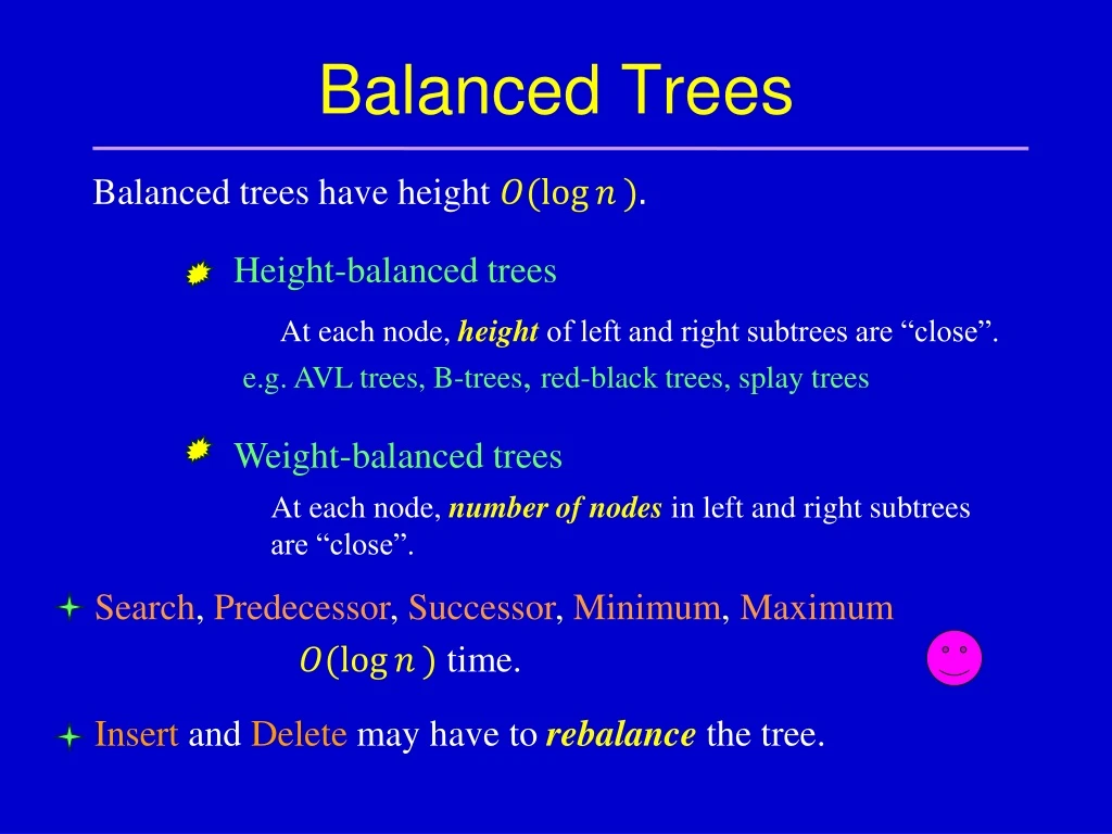 PPT - Balanced Trees PowerPoint Presentation, free download - ID:8885654