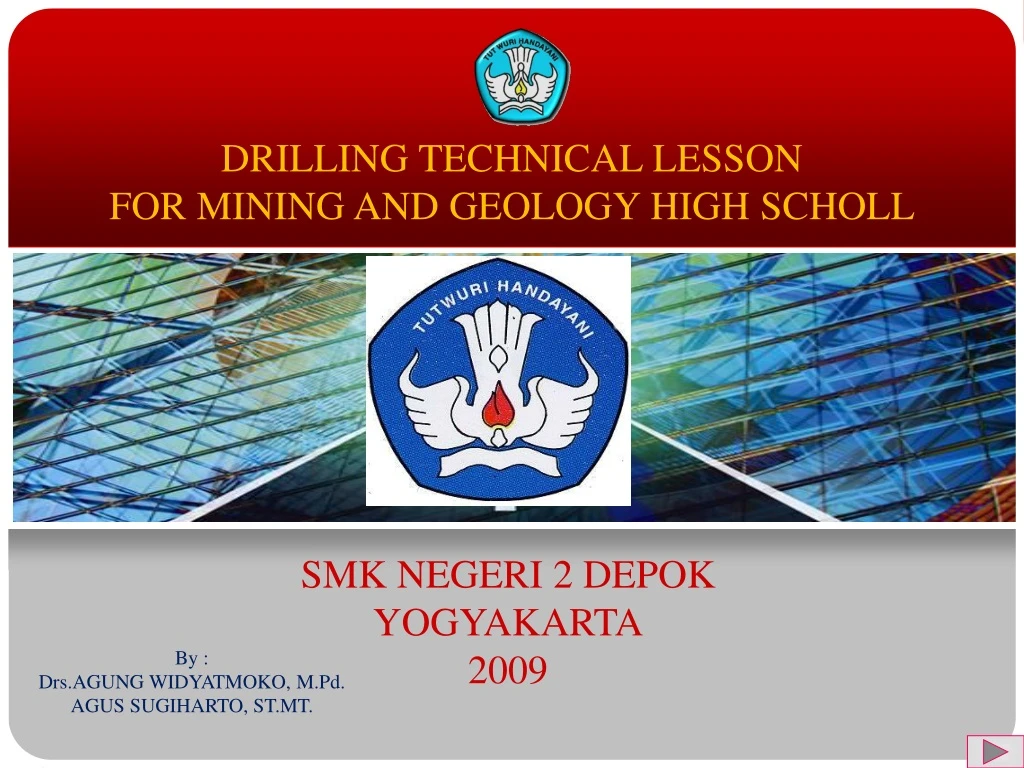 PPT - DRILLING TECHNICAL LESSON FOR MINING AND GEOLOGY HIGH SCHOLL ... PPT - DRILLING TECHNICAL LESSON FOR MINING AND GEOLOGY HIGH SCHOLL ...