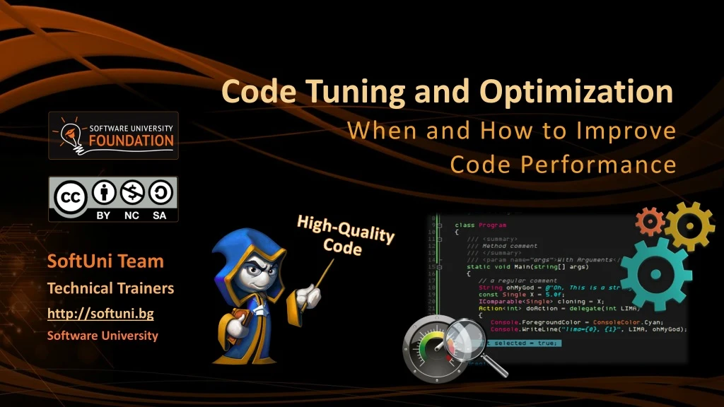 PPT - Code Tuning and Optimization PowerPoint Presentation, free download - ID:8891602