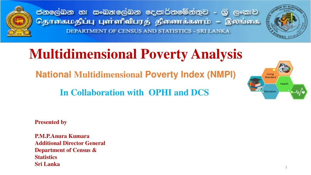 PPT - National Multidimensional Poverty Index (NMPI) PowerPoint ...