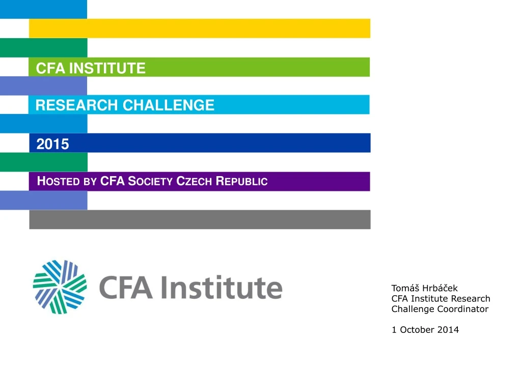 PPT - CFA INSTITUTE PowerPoint Presentation, free download - ID:8895072