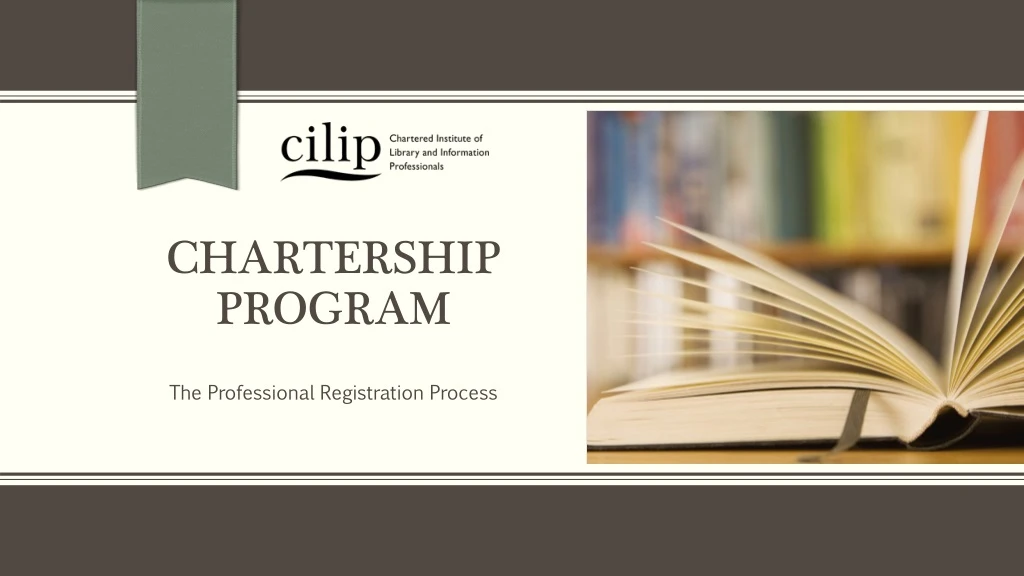 PPT - Chartership Program PowerPoint Presentation, free download - ID ...