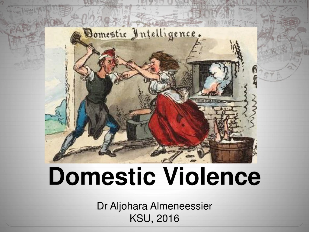 PPT - Domestic Violence PowerPoint Presentation, free download - ID:8897970