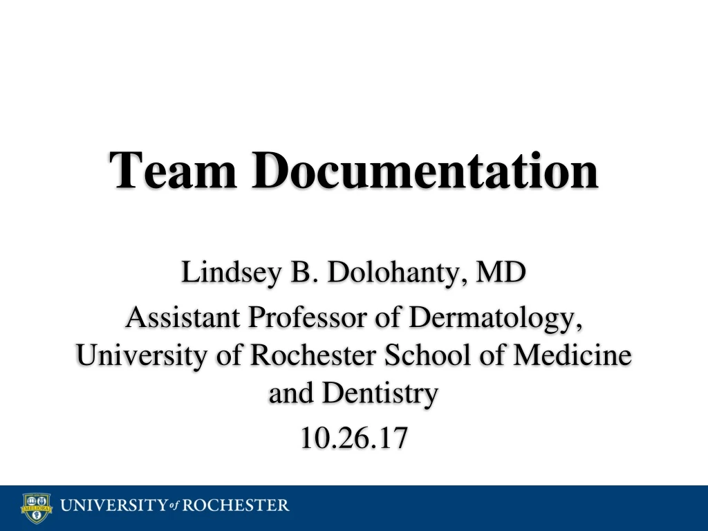 PPT - Team Documentation PowerPoint Presentation, free download - ID ...