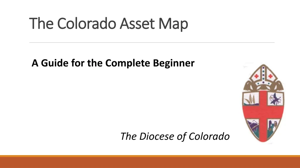 PPT - The Colorado Asset Map PowerPoint Presentation, free download ...
