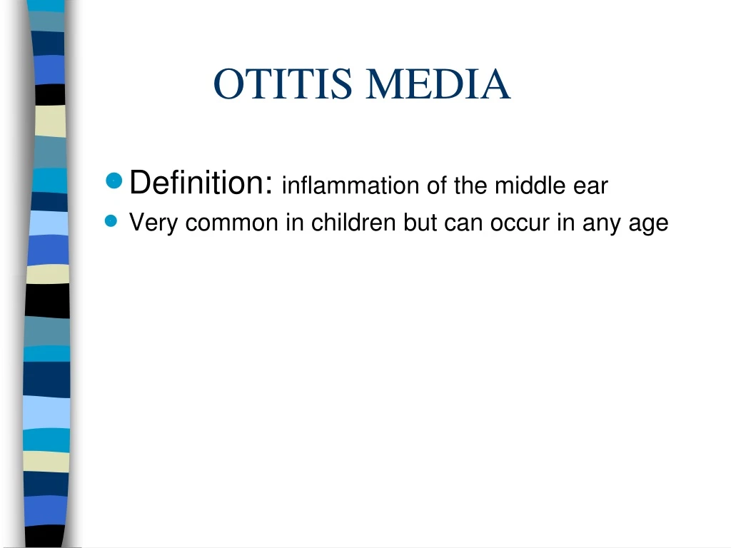 PPT - OTITIS MEDIA PowerPoint Presentation, free download - ID:8904193