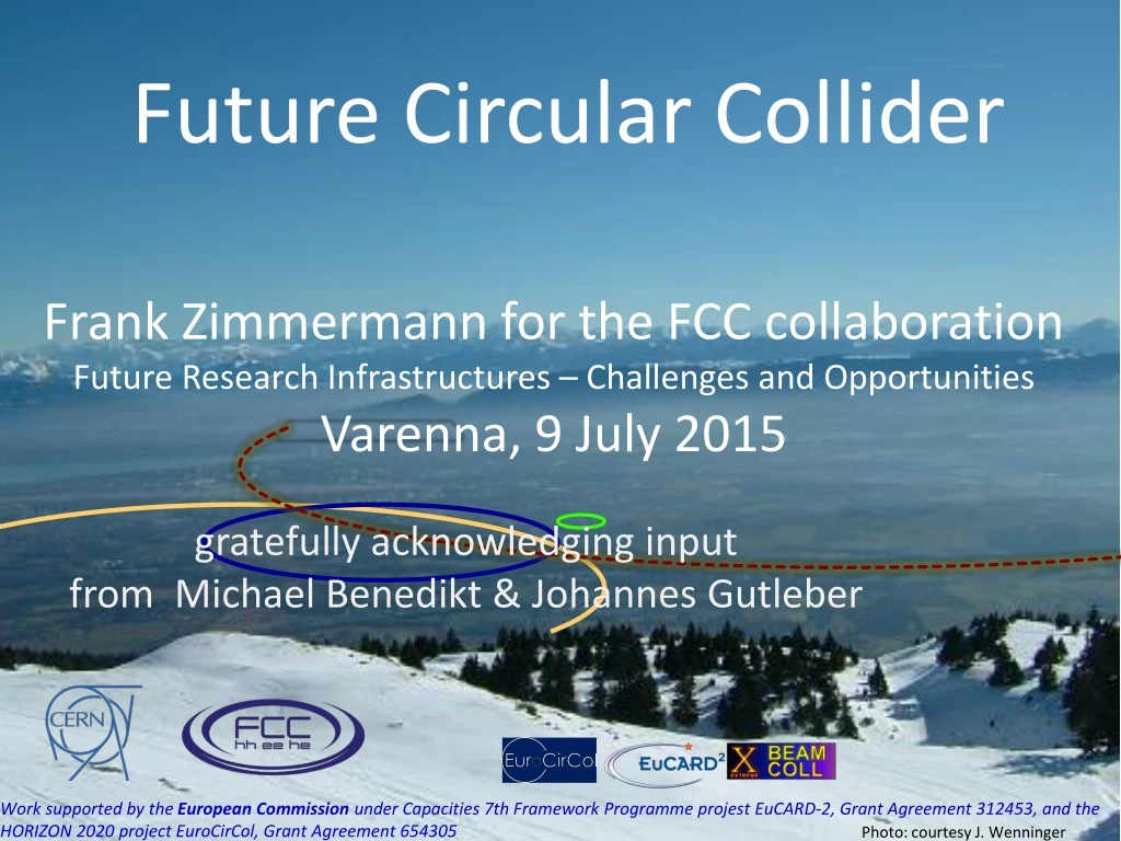 PPT - Future Circular Collider PowerPoint Presentation, free download ...