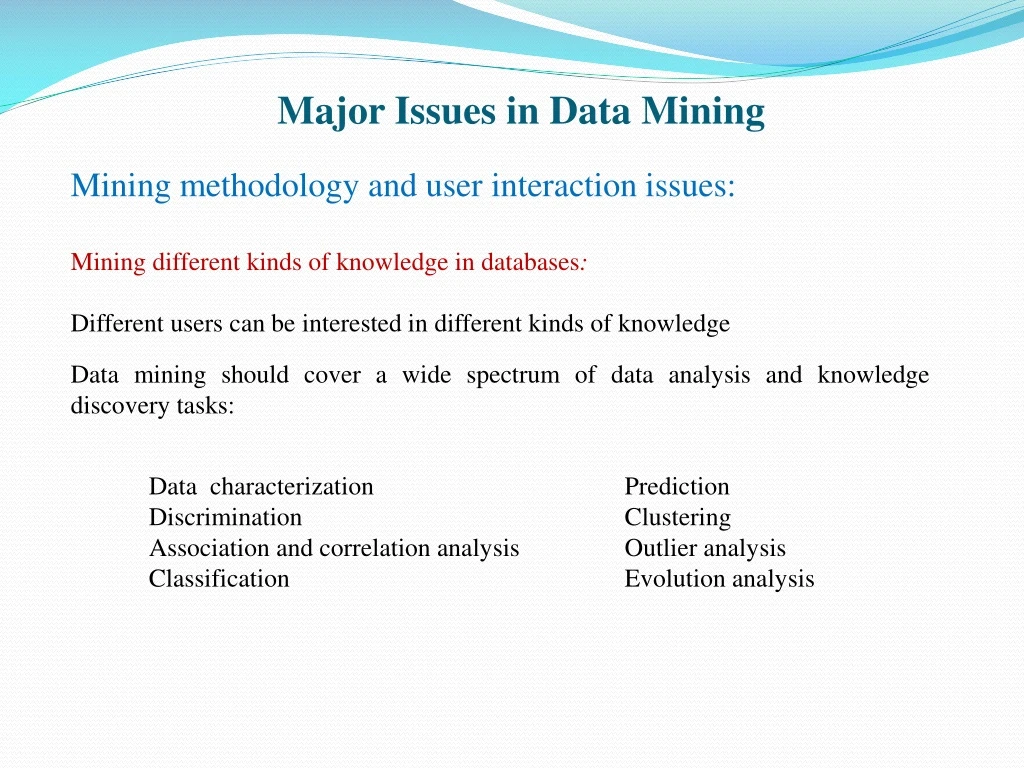 PPT - Major Issues in Data Mining PowerPoint Presentation, free ...