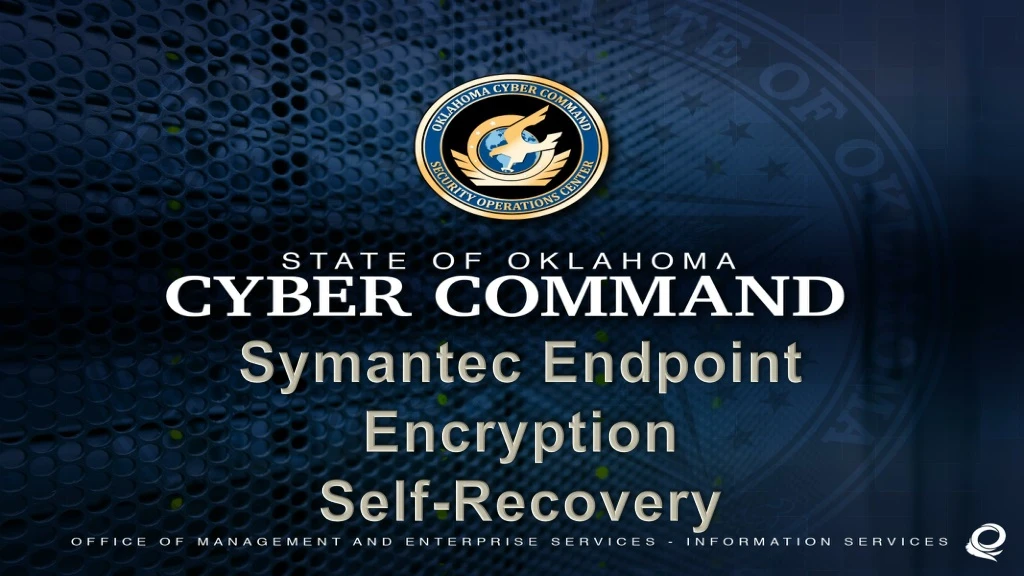 PPT - Symantec Endpoint Encryption Self-Recovery PowerPoint ...