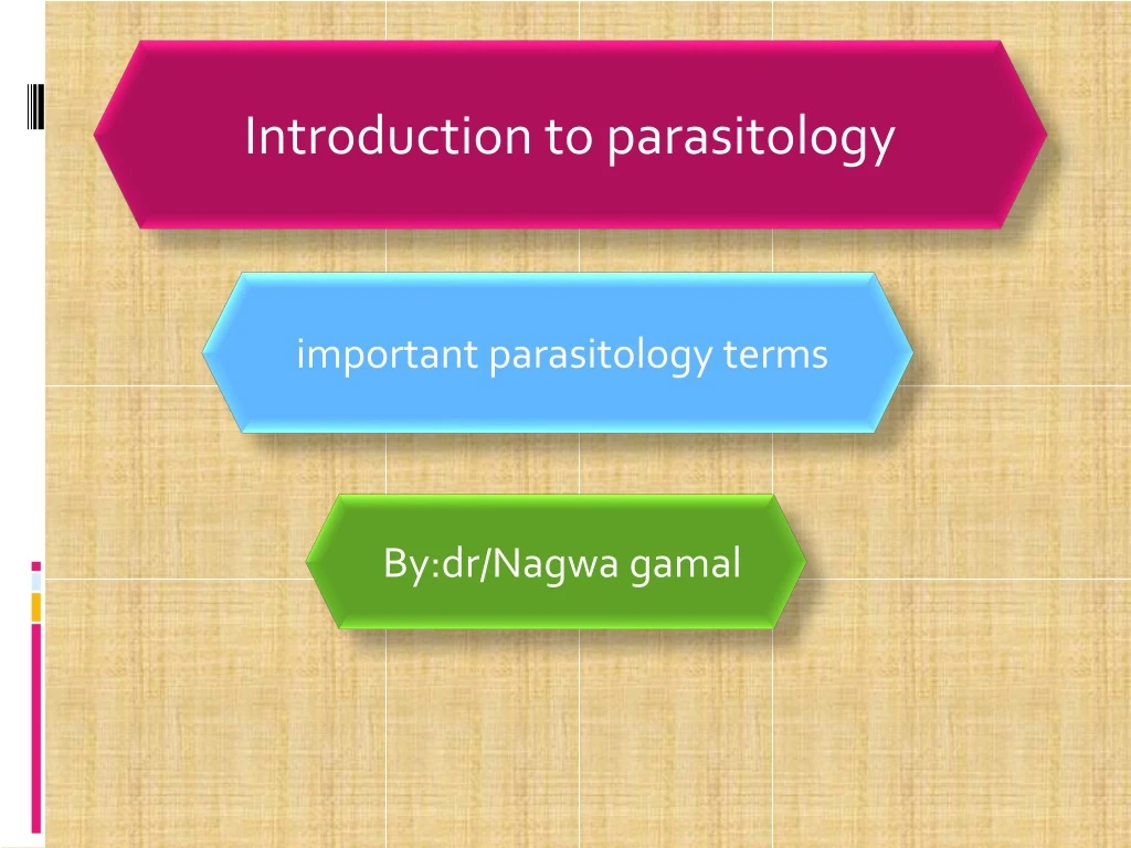 PPT - Introduction to parasitology PowerPoint Presentation, free ...