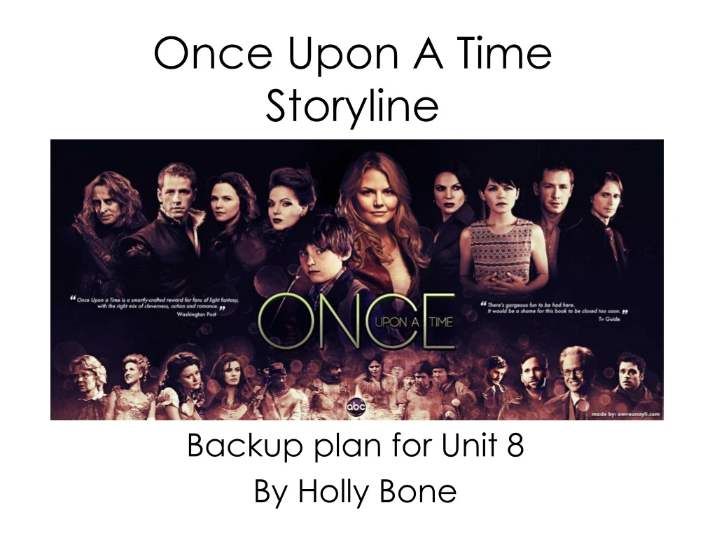 PPT - Once Upon A Time Storyline PowerPoint Presentation, free download ...