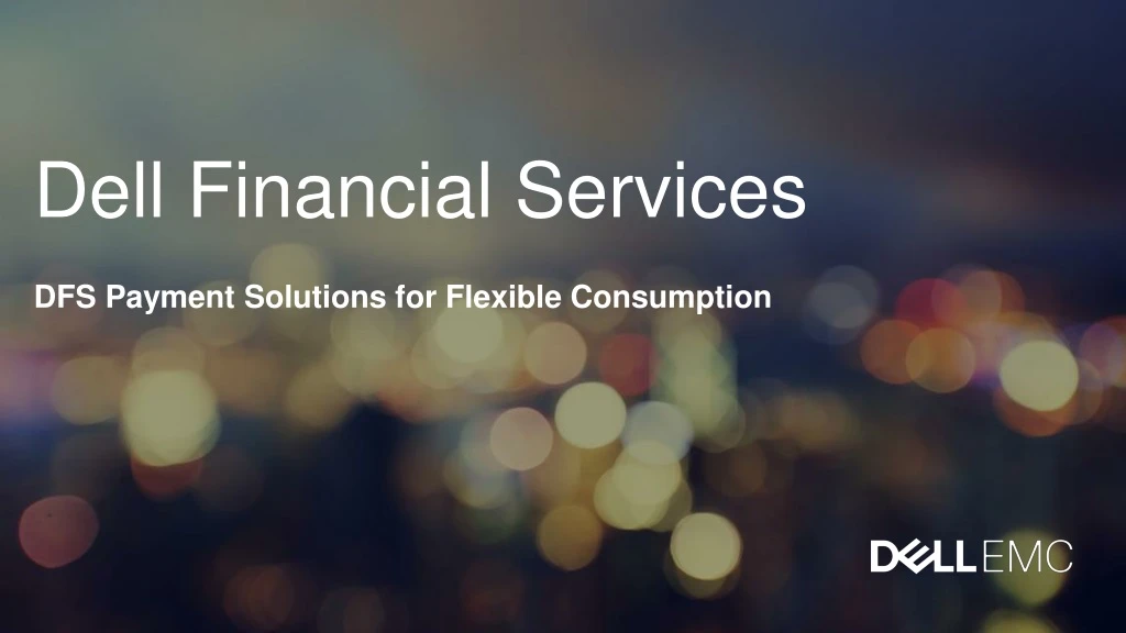 PPT - Dell Financial Services PowerPoint Presentation, free download ...