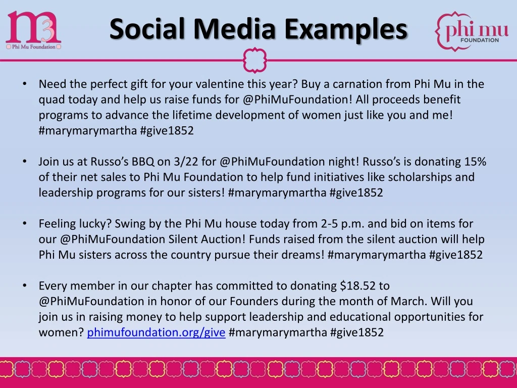 PPT - Social Media Examples PowerPoint Presentation, free download - ID ...