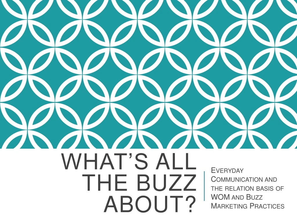 PPT - What’s all the buzz about? PowerPoint Presentation, free download ...
