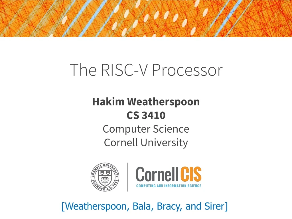 PPT - The RISC-V Processor PowerPoint Presentation, free download - ID ...