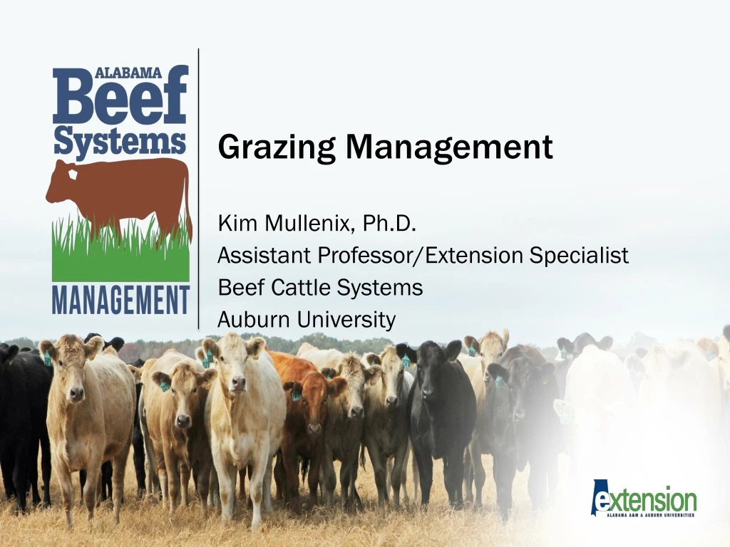 PPT - Grazing Management PowerPoint Presentation, free download - ID ...