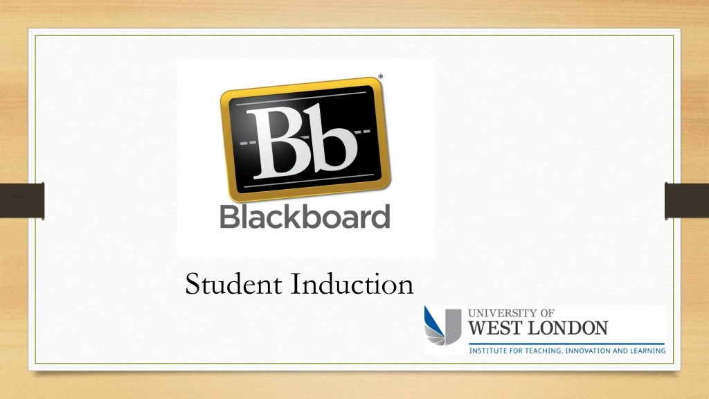 PPT - Student Induction PowerPoint Presentation, free download - ID:8927457