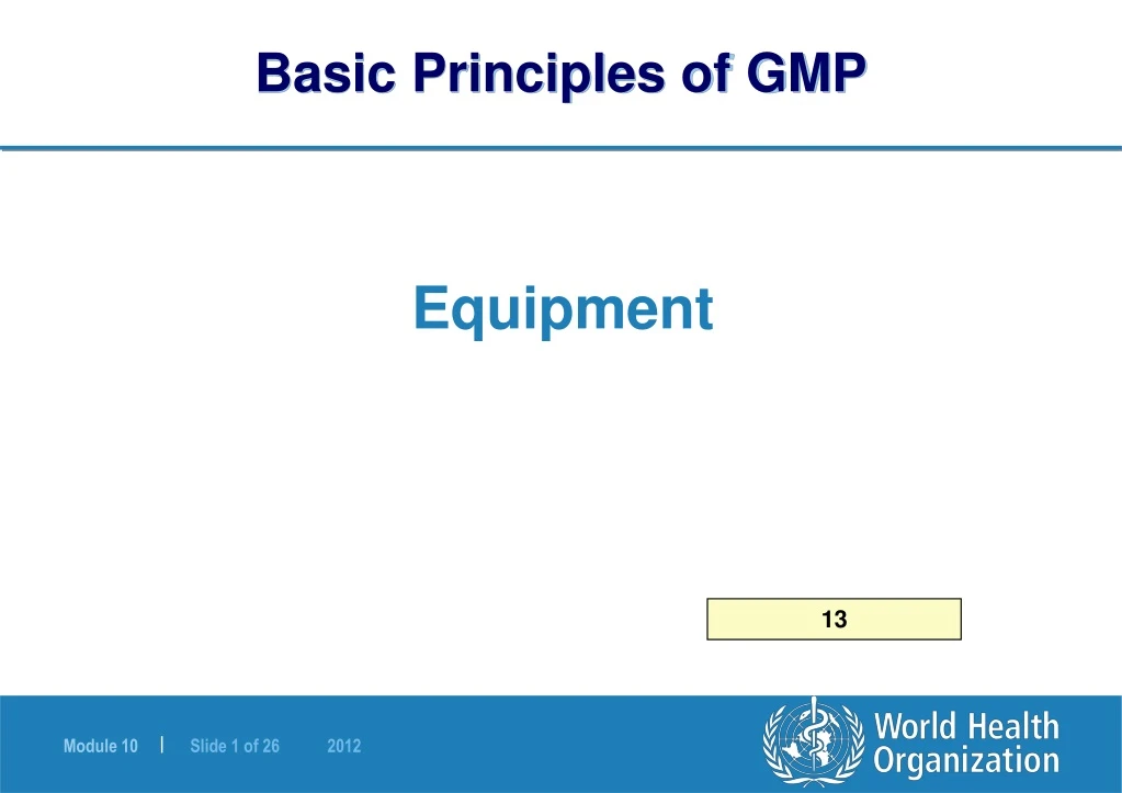 PPT - Basic Principles of GMP PowerPoint Presentation, free download ...