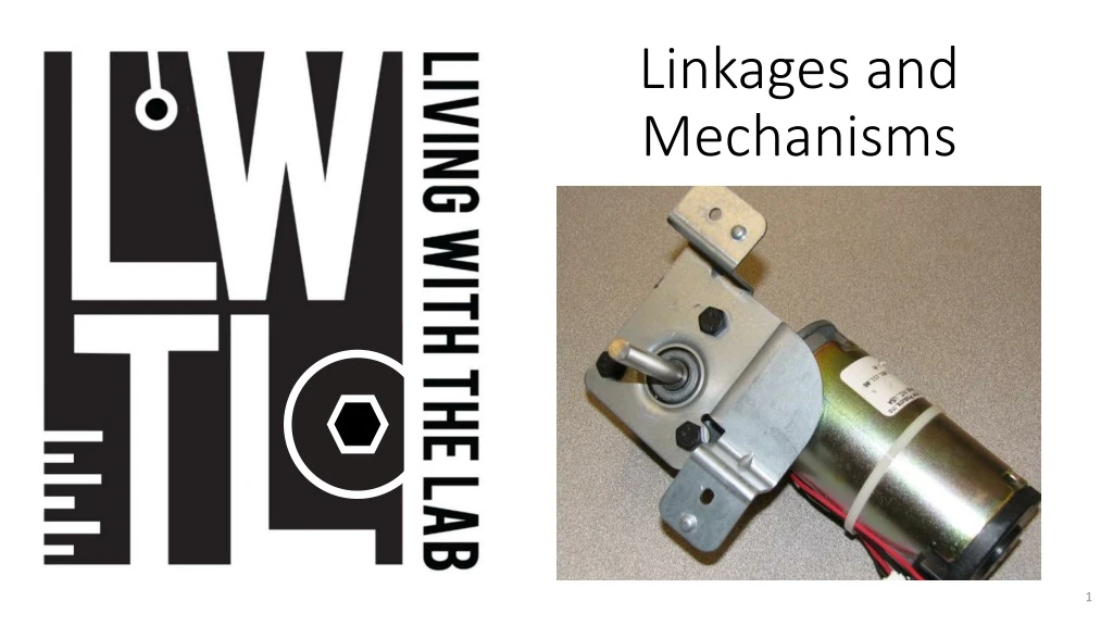 PPT - Linkages and Mechanisms PowerPoint Presentation, free download ...