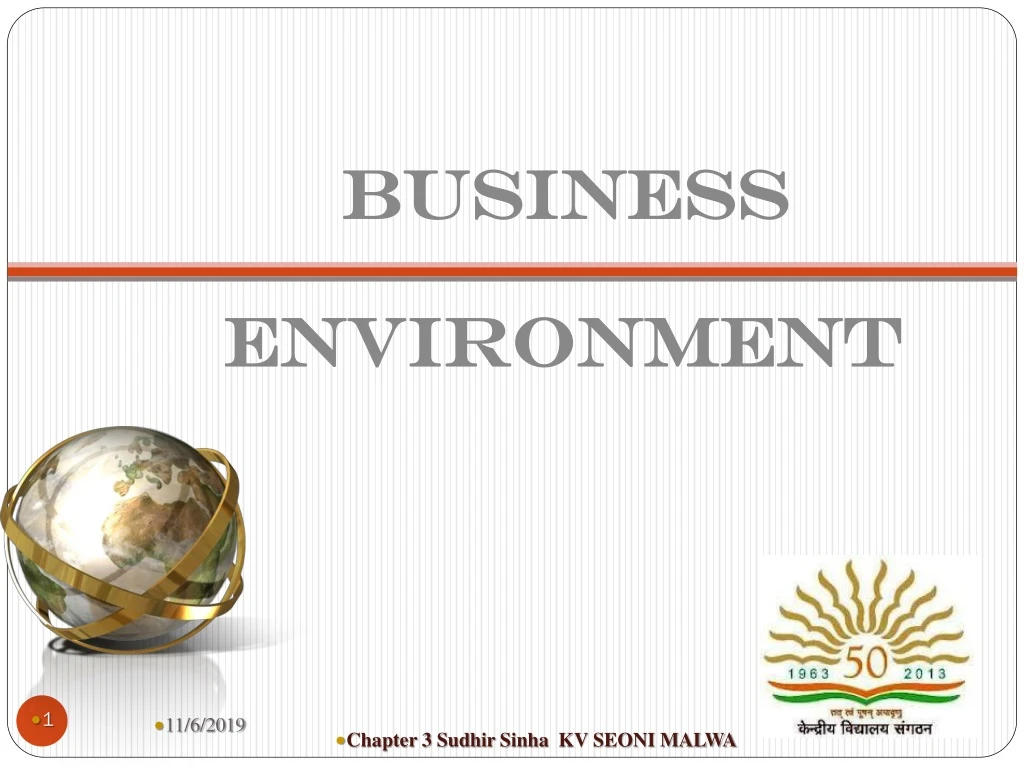 PPT - BUSINESS ENVIRONMENT PowerPoint Presentation, free download - ID ...