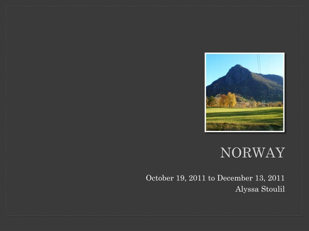 PPT - Norway PowerPoint Presentation, free download - ID:8940636