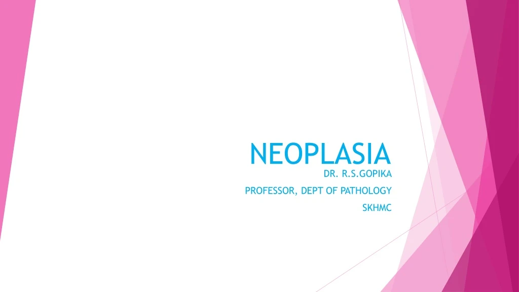 PPT - NEOPLASIA PowerPoint Presentation, free download - ID:8941839