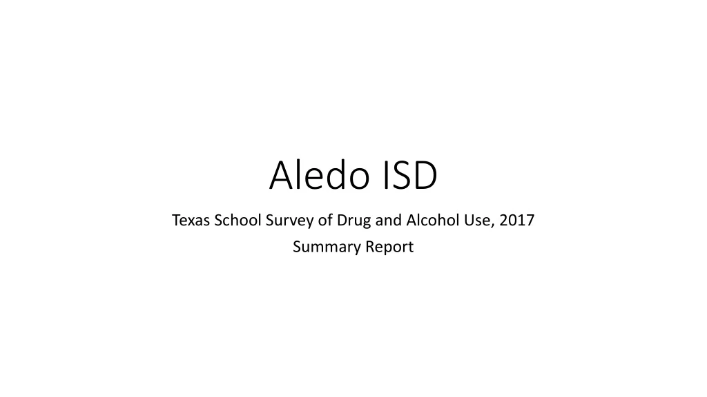 PPT - Aledo ISD PowerPoint Presentation, free download - ID:8944185