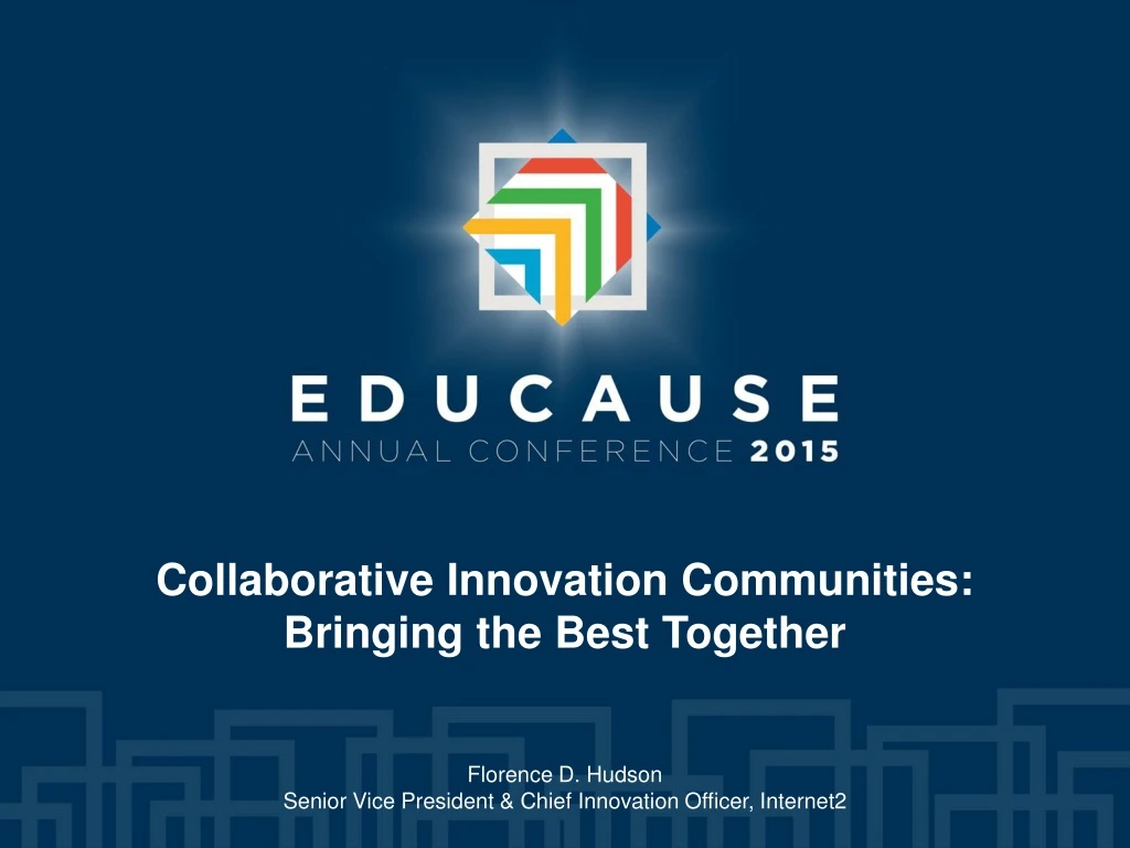 PPT - Collaborative Innovation Communities: Bringing the Best Together ...