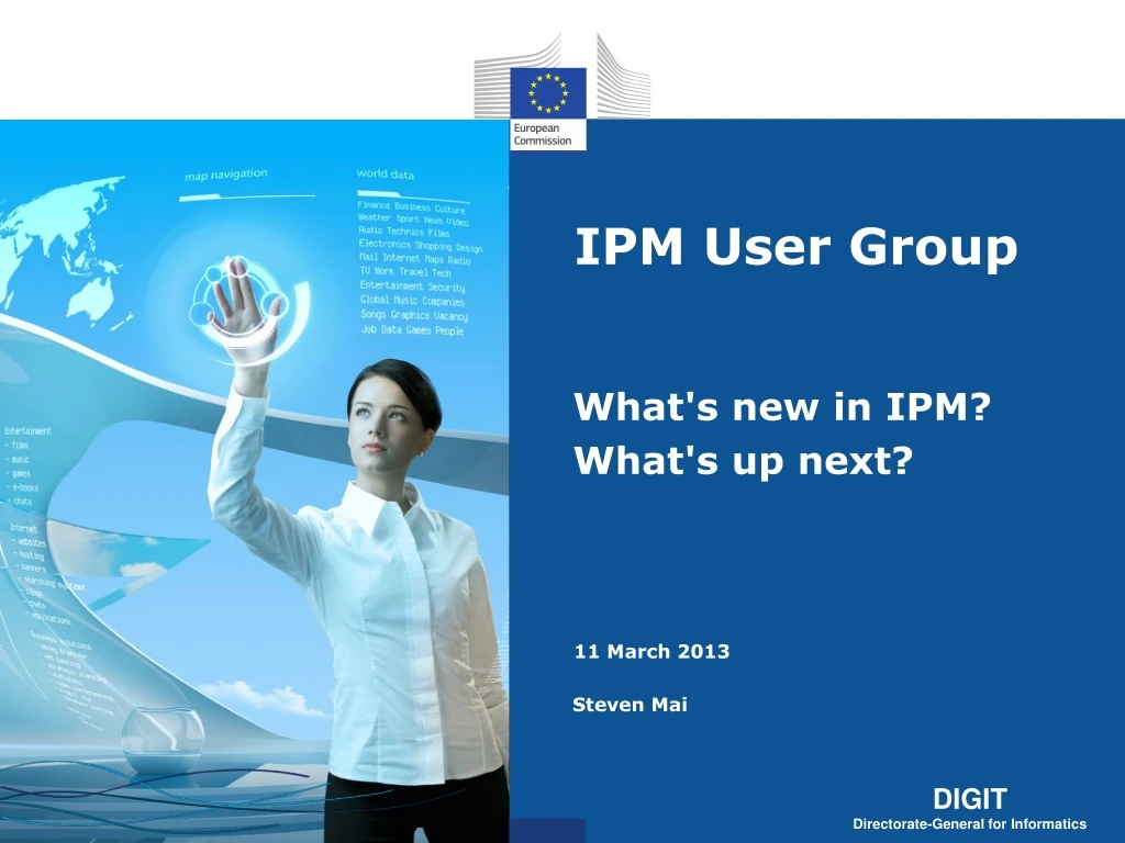 PPT - IPM User Group PowerPoint Presentation, free download - ID:8955012