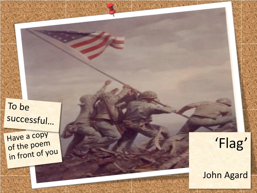 PPT - ‘Flag’ John Agard PowerPoint Presentation, free download - ID:8963924