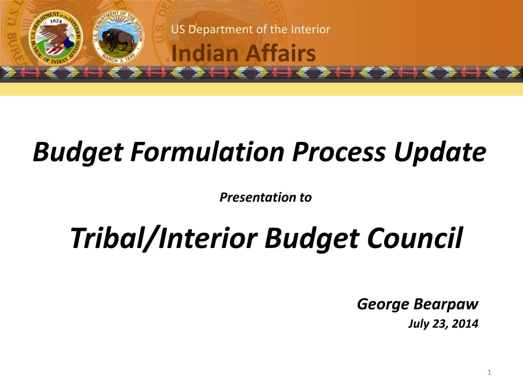 PPT - Budget Formulation Process Update PowerPoint Presentation, free ...