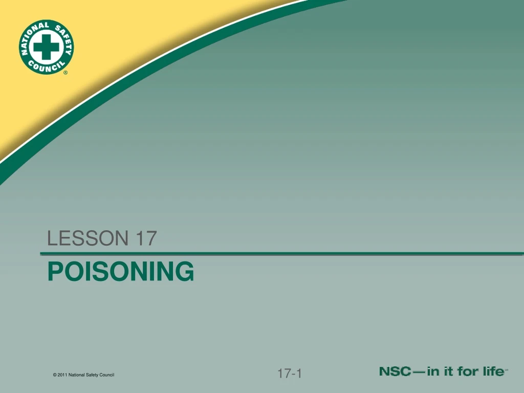 PPT - poisoning PowerPoint Presentation, free download - ID:8964939