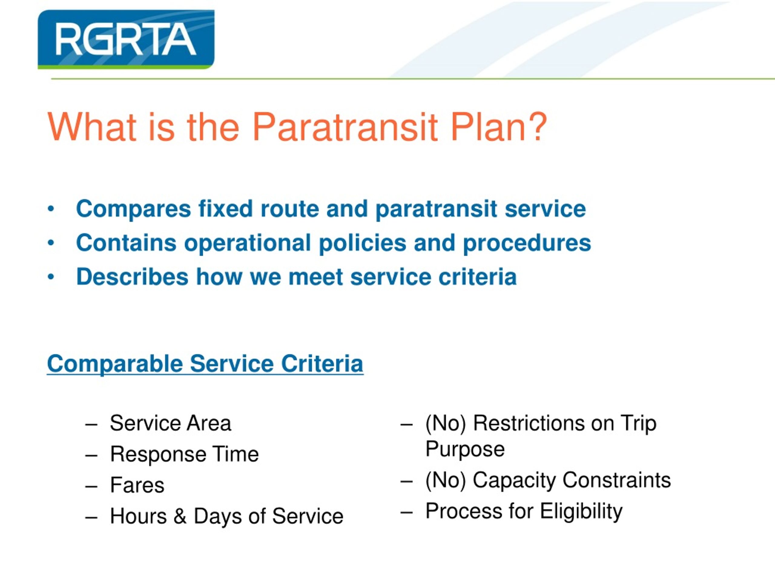 PPT - 2019-2020 Paratransit Plan March 13 & 15 PowerPoint Presentation ...