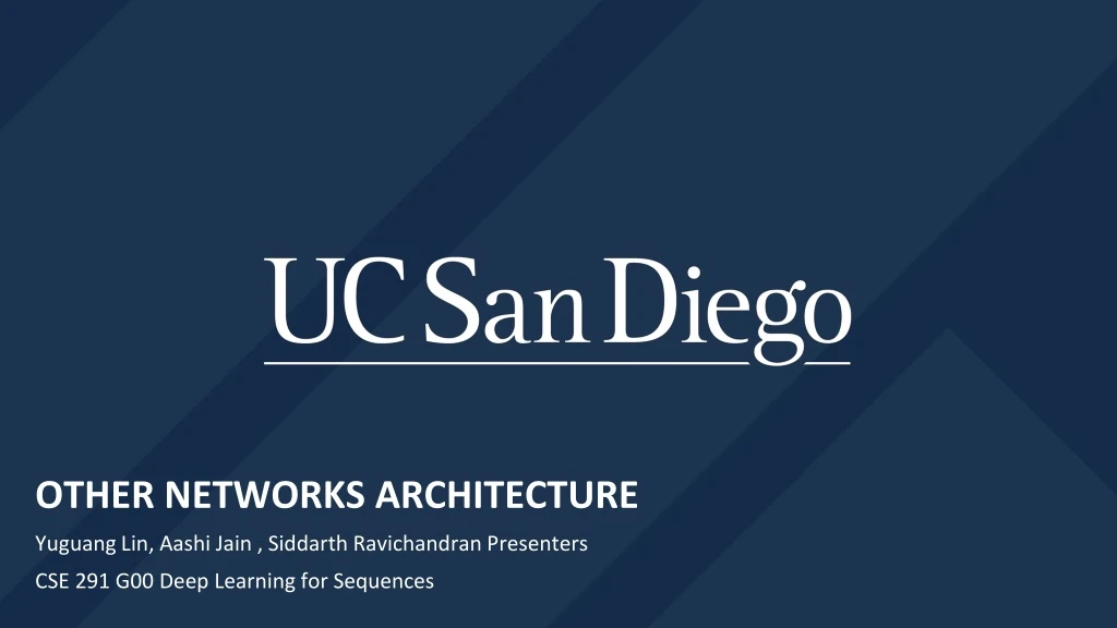 PPT - OTHER NETWORKS ARCHITECTURE PowerPoint Presentation, free ...