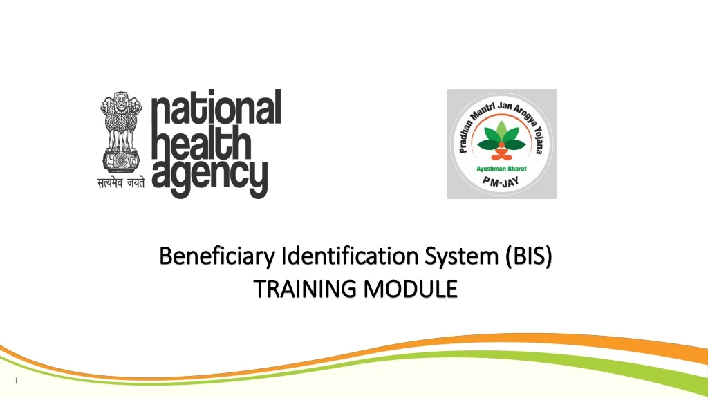 PPT - Beneficiary Identification System (BIS) TRAINING MODULE ...