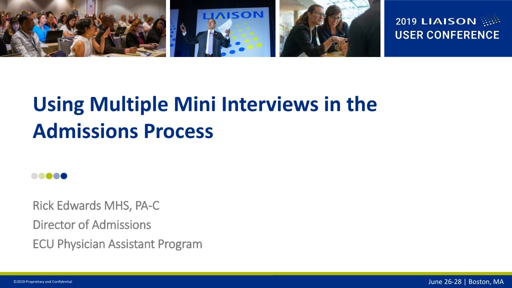 PPT - Using Multiple Mini Interviews in the Admissions Process ...