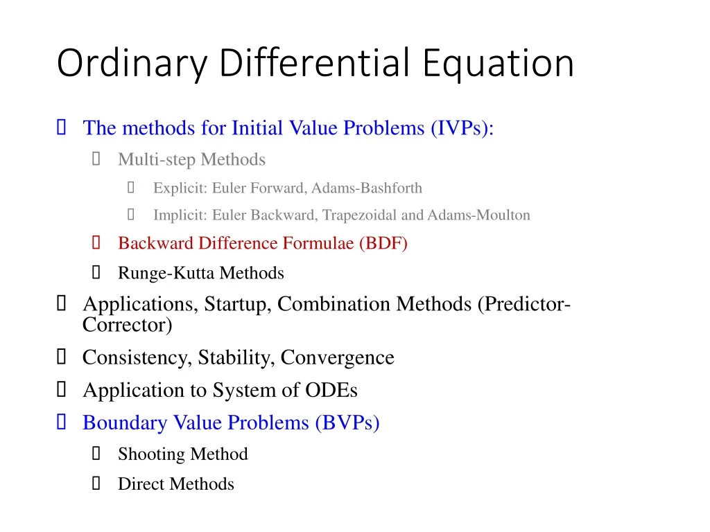 PPT - Ordinary Differential Equation PowerPoint Presentation, free ...