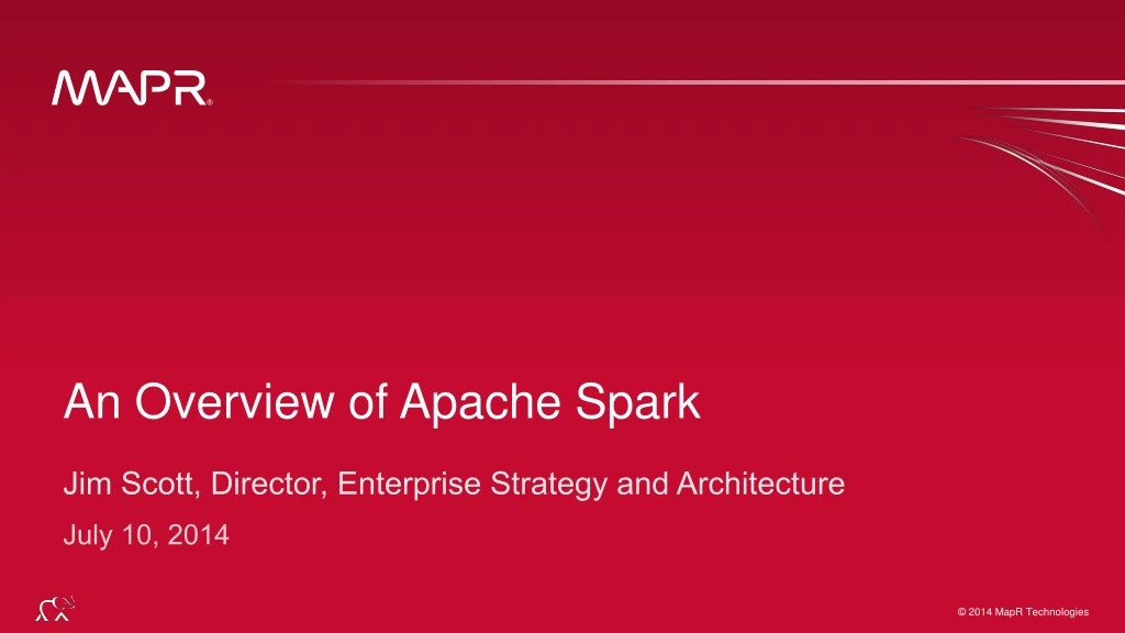 PPT - An Overview of Apache Spark PowerPoint Presentation, free ...