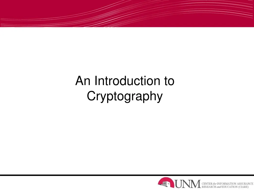 PPT - An Introduction to Cryptography PowerPoint Presentation, free ...