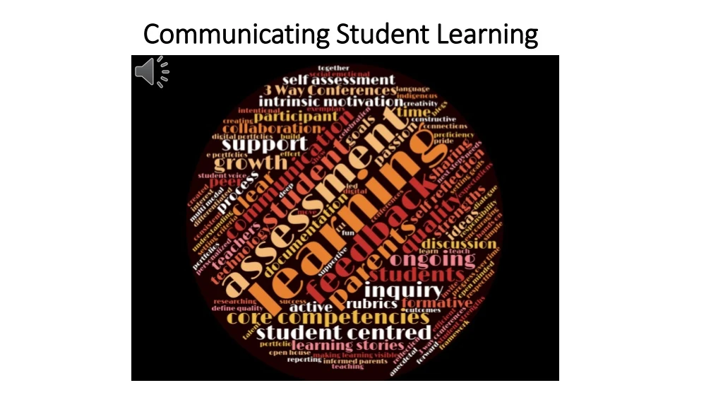 PPT - Communicating Student Learning PowerPoint Presentation, free ...