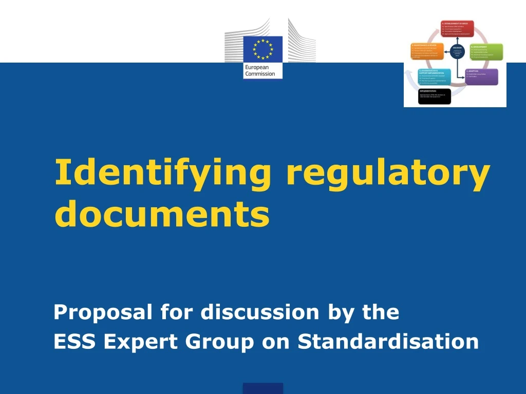 PPT - Identifying regulatory documents PowerPoint Presentation, free ...